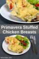 Cheesy Primavera Stuffed Chicken Breast Low Carb Recipe