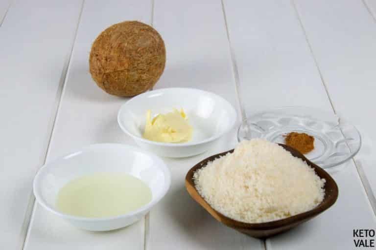 Keto Baked Coconut Fat Bombs Low Carb Recipe | KetoVale