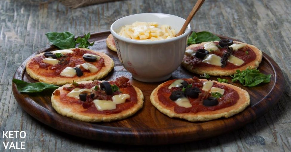 Mini Chicken Crust Pizza Low Carb Recipe
