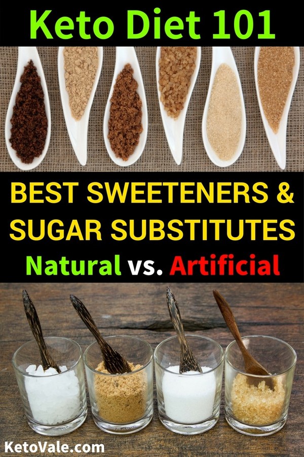 Best Sweeteners and Sugar Substitutes for Low Carb Ketogenic Diet