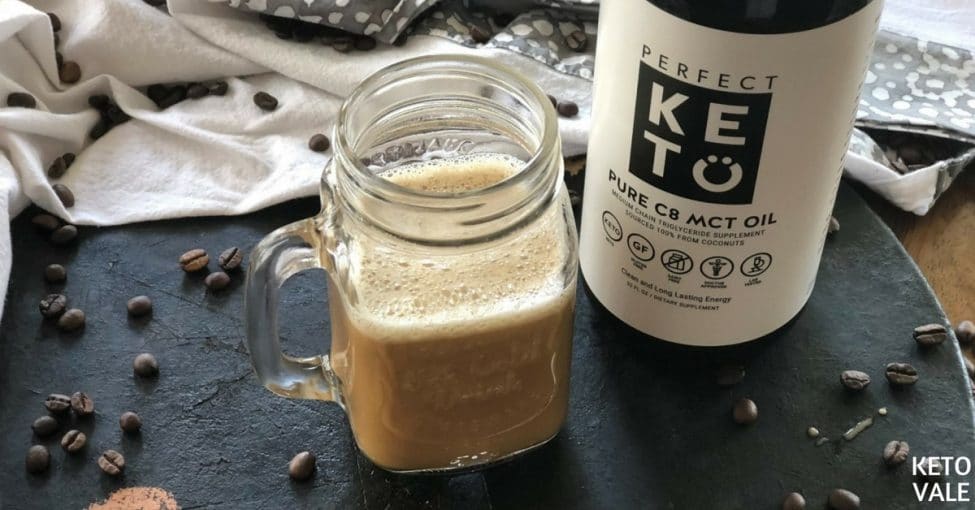 Keto Bulletproof Coffee with MCT Oil Low Carb Recipe | KetoVale