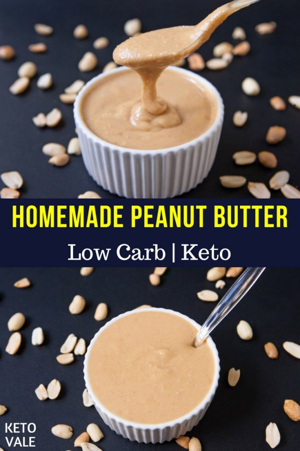 Keto Peanut Butter Homemade Low Carb Recipe