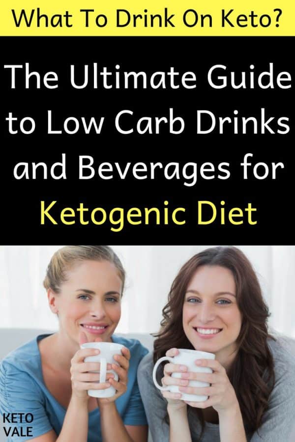Low Carb Drinks and Beverages Guide for Ketogenic Diet