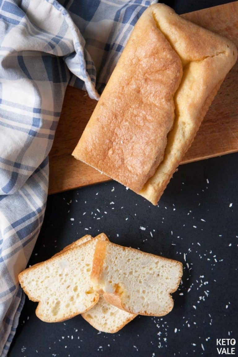 Keto Collagen Protein Bread Low Carb Recipe | KetoVale