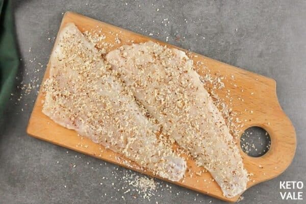 Keto Lemon Butter White Fish Low Carb Recipe | KetoVale