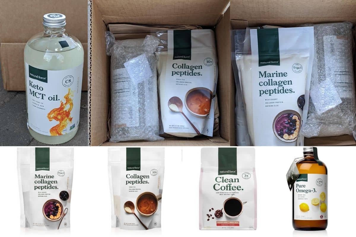 Natural Force Clean Coffee, Collagen, MCT Oil and Keto Creamer Review ...